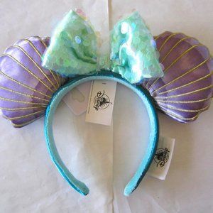 Disney | Accessories | Disney Park Minnie Mermaid Hair Dont Care Sea ...